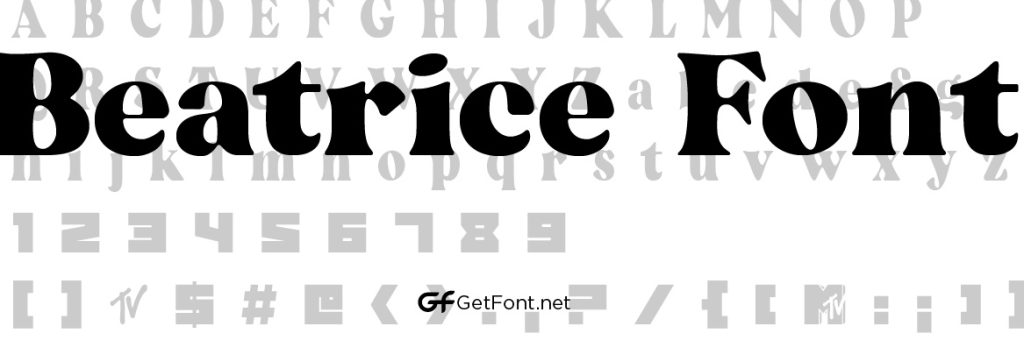 Download Beatrice Font Now! - GetFont