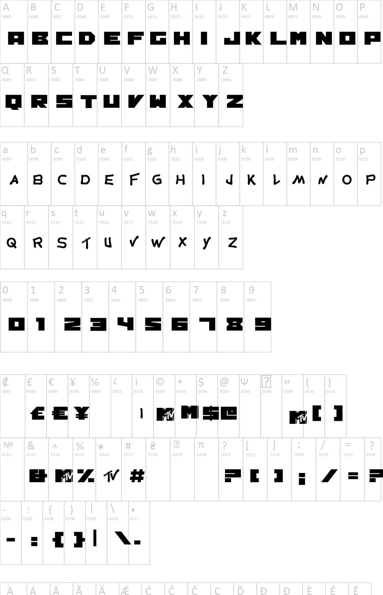 Get the MTV Font Now! - GetFont