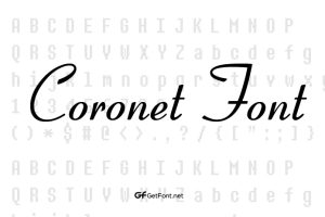Download "Coronet Font: Stylish Typeface for Your Projects! - GetFont