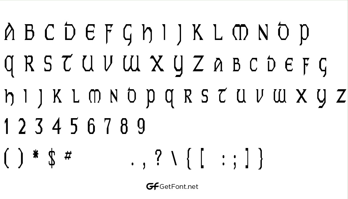 Download Authentic Slavic Fonts! - GetFont