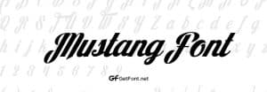 Download the "Mustang Font" Now! - GetFont