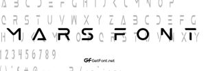Download Mars Font Now! - GetFont