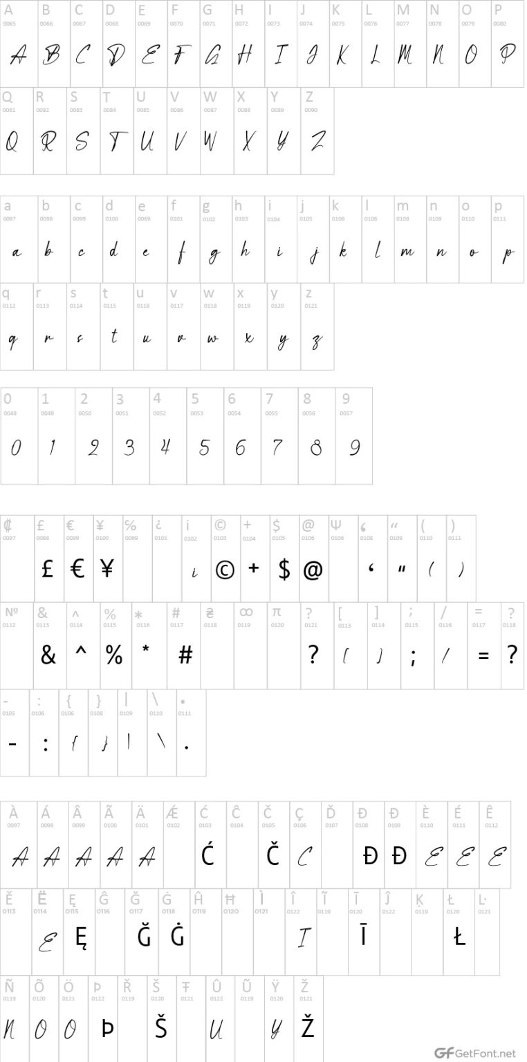Free String Font Download GetFont
