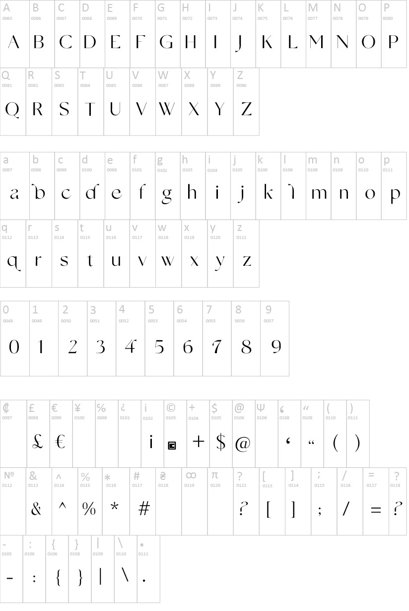 Download Gallery Font Now! - GetFont