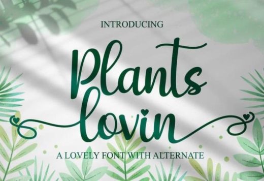 Download Plant Font Now!