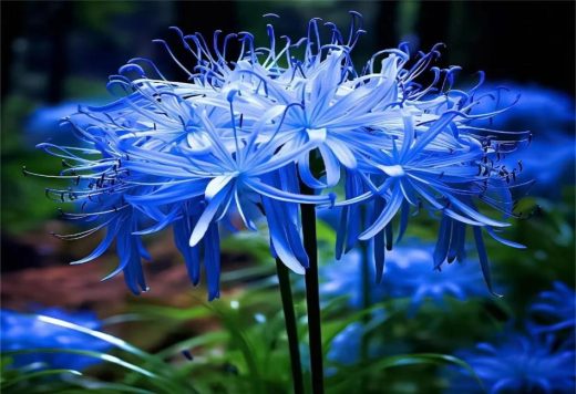 Blue Spider Lily: A Rare and Enchanting Flower
